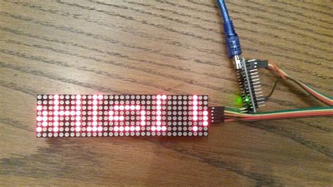 Led Matrices And Mdmax72xx Library Need Help Please Leds And