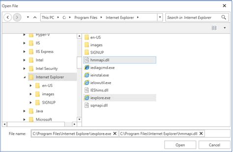 WPF FileDialogs RadOpenFileDialog Telerik UI For WPF