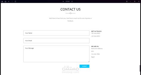 Kasper Front End Template مستقل