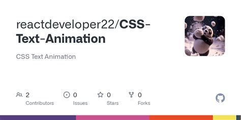 Github Reactdeveloper22css Text Animation Css Text Animation