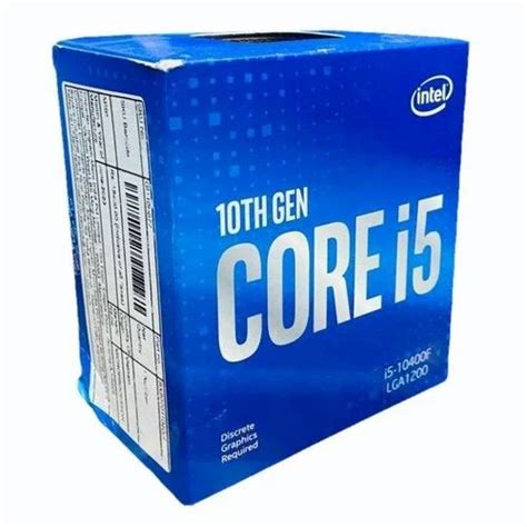 Windows Intel Core I5 Processor Model Namenumber I5 10400f Lga1200