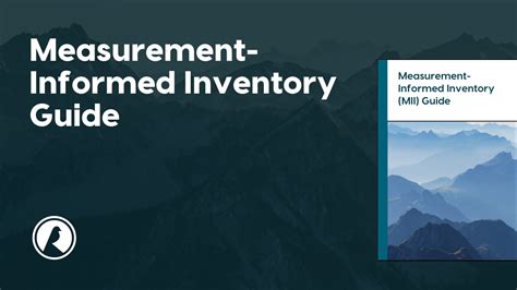 Measurement Informed Inventories Guide Project Canary