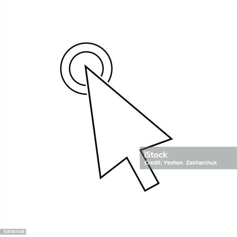 Computer Mouse Click Cursor Gray Arrow Icons Set And Loading Icons Cursor Icon Vector