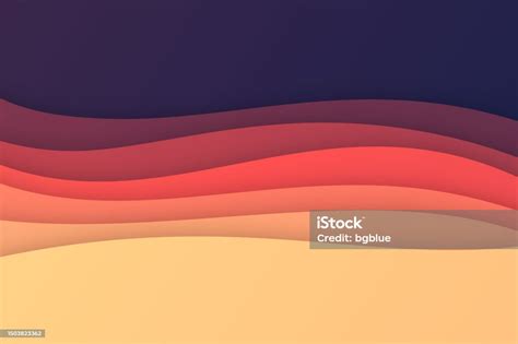 방문 페이지 템플릿 빨간색 추상 물결 모양 트렌디 한 3d 디자인 3차원 형태에 대한 스톡 벡터 아트 및 기타 이미지 3차원 형태 갈색 갈색 배경 Istock