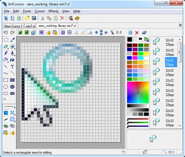 Cursors Editor Gaswdn