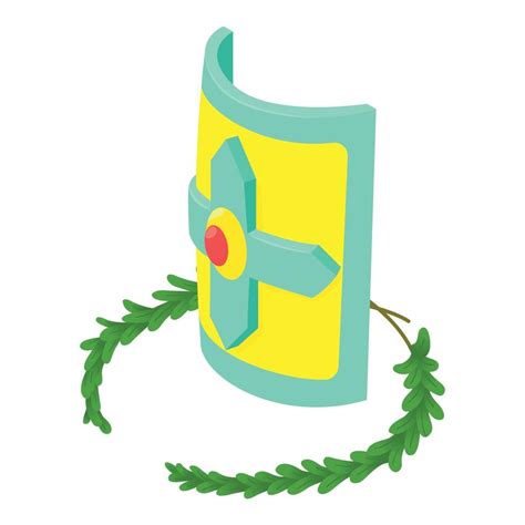 Rectangular Shield Icon Isometric Style 15654217 Vector Art At Vecteezy