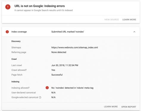 Check And Fix Index Coverage Issues In Google Search Console WebNots
