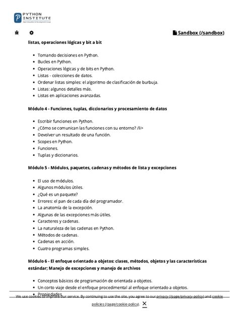 Edube Interactive Fundamentos De Programación En Python Programa