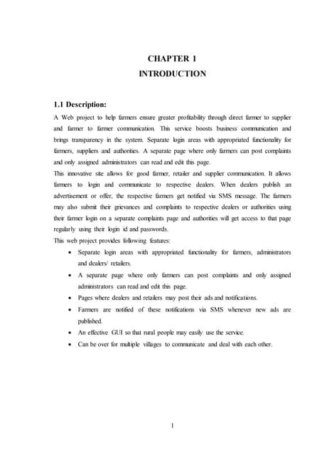 E Farming Management System Project Ppt Pptx Agriculture Industries