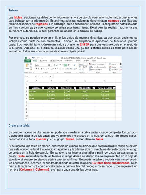 Módulo 2 Informática Pdf Hoja De Cálculo Microsoft Excel
