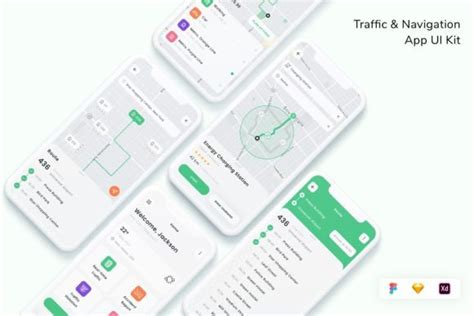 Traffic And Navigation App Ui Kit Graphic By Betush 路 Creative Fabrica Traffic And Navigation App Ui Kit Graphic By Betush 路 Creative Fabrica