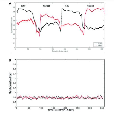 a synchronization indices averaged over all non identical pairs of