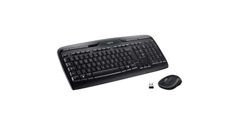 Logitech Mk330 Wireless Keyboard And Mouse Combo With Usb Receiver Long Battery Life Pc Laptop