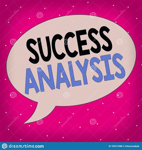 Handwriting Text Writing Success Analysis Concept Meaning Creating Graph To Determine Increase