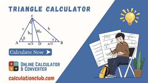 Triangle Calculator Angle Area Height Median Calculator