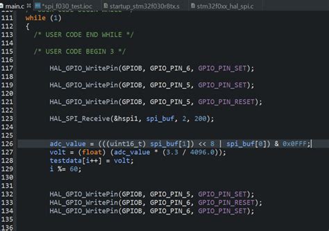 stm32 spi reading from ad7091r qanda microcontroller no os drivers