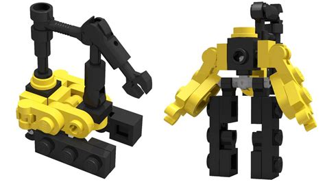 Lego Moc Lego Transformers Movie Rotf Devastator Hightower Moc Mini