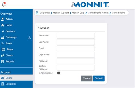 Adding A User To Your Imonnit Account Monnit Knowledge Base