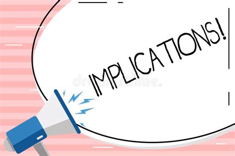 Conceptual Hand Writing Showing Implications Business Photo Showcasing Conclusion State Of