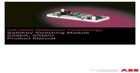 Pdf Intrusion Detection Technology Safekey Switching Module · Pdf