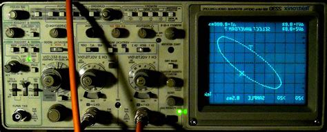 Tektronix 2230 Oscilloscope Selfie Vintage Electronics Electronics Lab Selfie