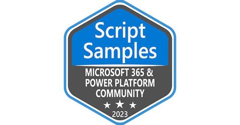 Reshmee Auckloo On Linkedin Script Samples Expert Microsoft 365