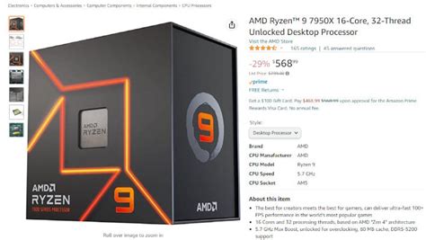Amds Hot New Zen Cpus Deals Are Up On Amazon Core Ryzen X Price Slashed Hothardware