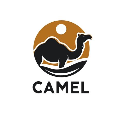 Camel Logo Premium Ai Generated Vector