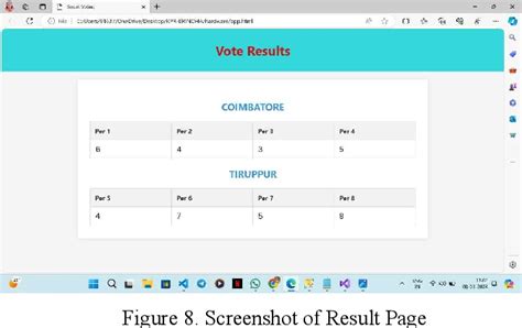 figure 8 from design and implementation of secured e voting system