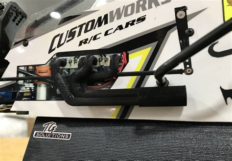 Assault Rc 3d Printed Realistic Headers W Hardware Grey Assault Rc