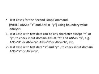 Software Testing Methodolgy With The Control Flow Analysis PPT