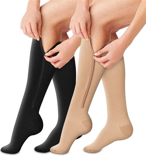 Compression Socks With A Zipper Unzip The Best Benefits