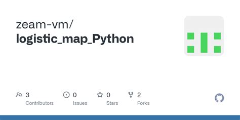 GitHub Zeam Vm Logistic Map Python
