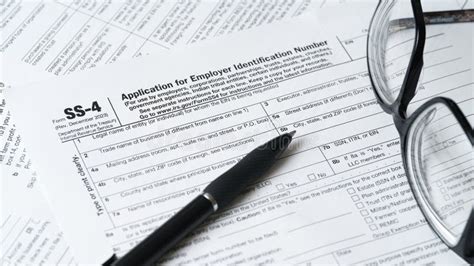 Ss 4 Form Application For Employer Identification Number Irs Tax