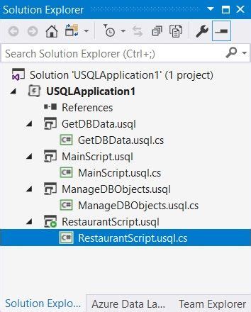 Azure Data Lake Analytics And U SQL