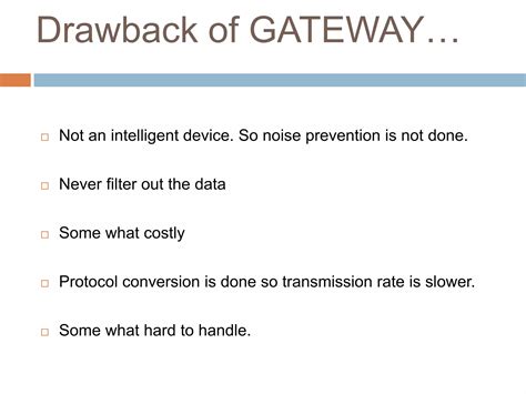 PPT On Basic Of Gateway PPTX