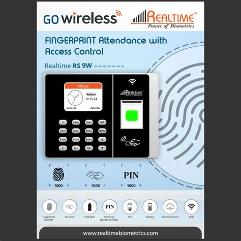 Realtime Fingerprint Scanner Biometric Rs 9w