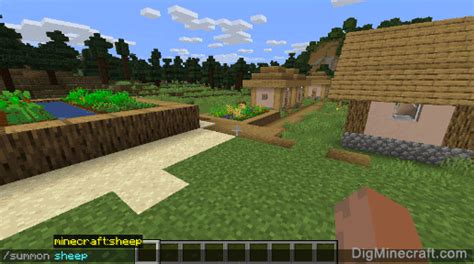 How To Summon A Sheep In Minecraft