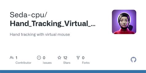 GitHub Seda Cpu Hand Tracking Virtual Mouse Hand Tracking With Virtual Mouse