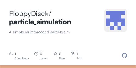 Github Floppydisck Particle Simulation A Simple Multithreaded Particle Sim