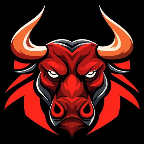 Premium Vector Rustic Bull Head Design Elements Vector