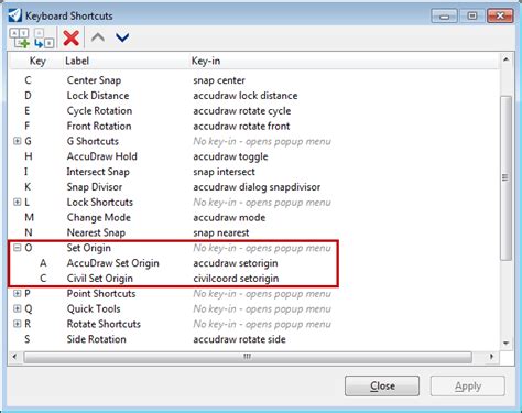 Ord Microstation Tip Accudraw Set Origin Envisioncad