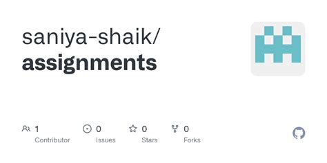 Github Saniya Shaikassignments