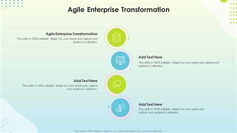 Agile Enterprise Transformation In Powerpoint And Google Slides Cpb PPT