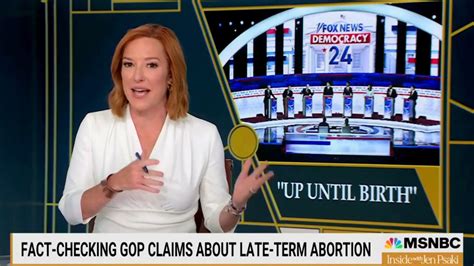 Psaki repeats claim that Democrats don't support late term abortion after critics labeled it ...