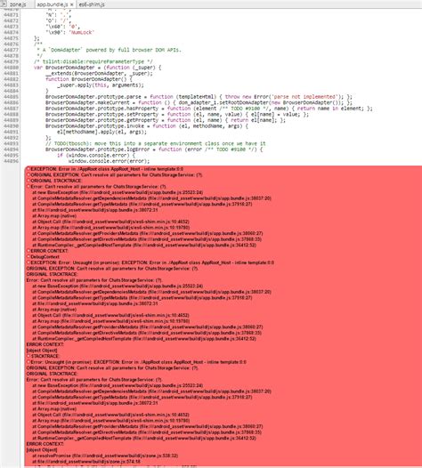 Typescript Javascript Cant Resolve All Parameters For Stack Overflow