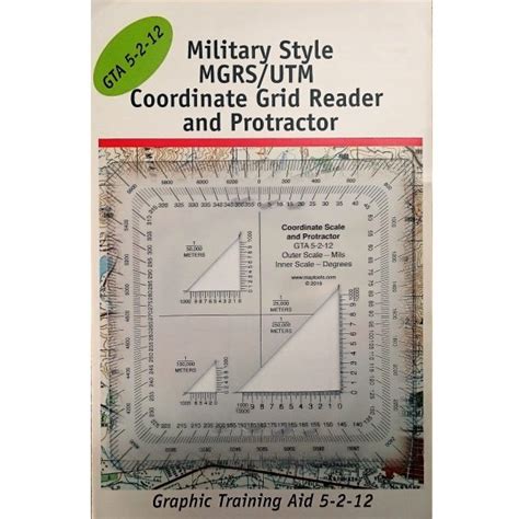 Military Protractor MGRS UTM Geographica