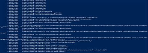 Blazor Server Memory Issue Rblazor