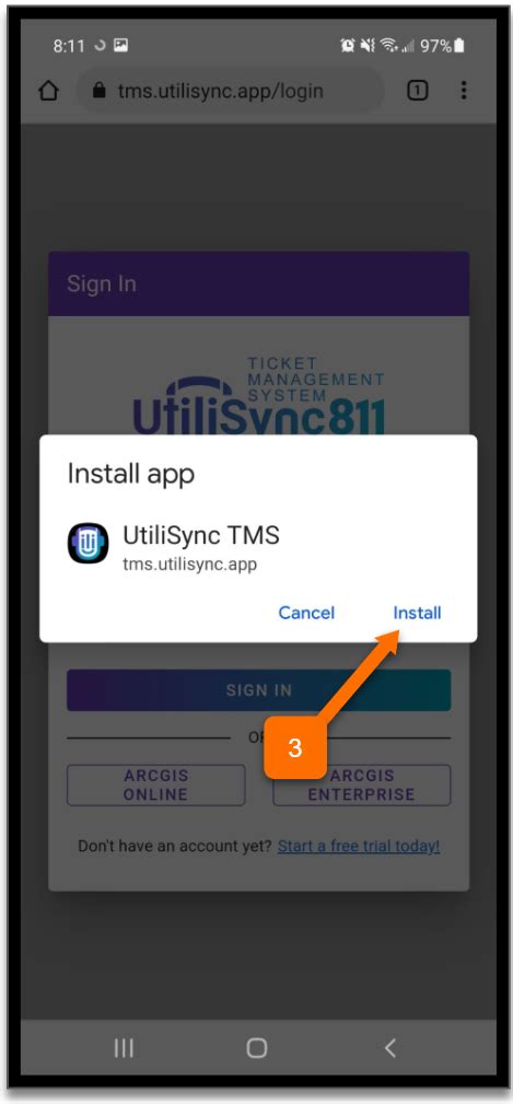 Install Utilisync Tms On Android Utilisync