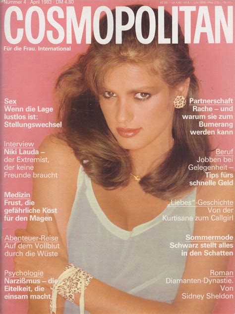 Cosmopolitan Germany Vintage Fashion Magazine Gia Carangi Patrick